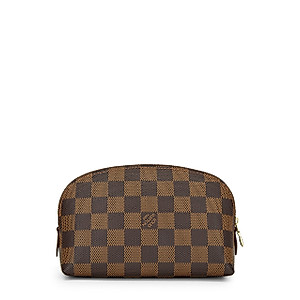 Louis Vuitton, Pre-Loved Damier Ebene Pochette Cosmetique, Brown