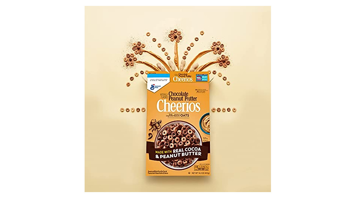 Chocolate Peanut Butter Cheerios Breakfast Cereal - Family Size