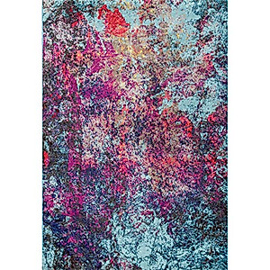 nuLOOM Reva Colorful Abstract Area Rug, 5' x 8', Multi