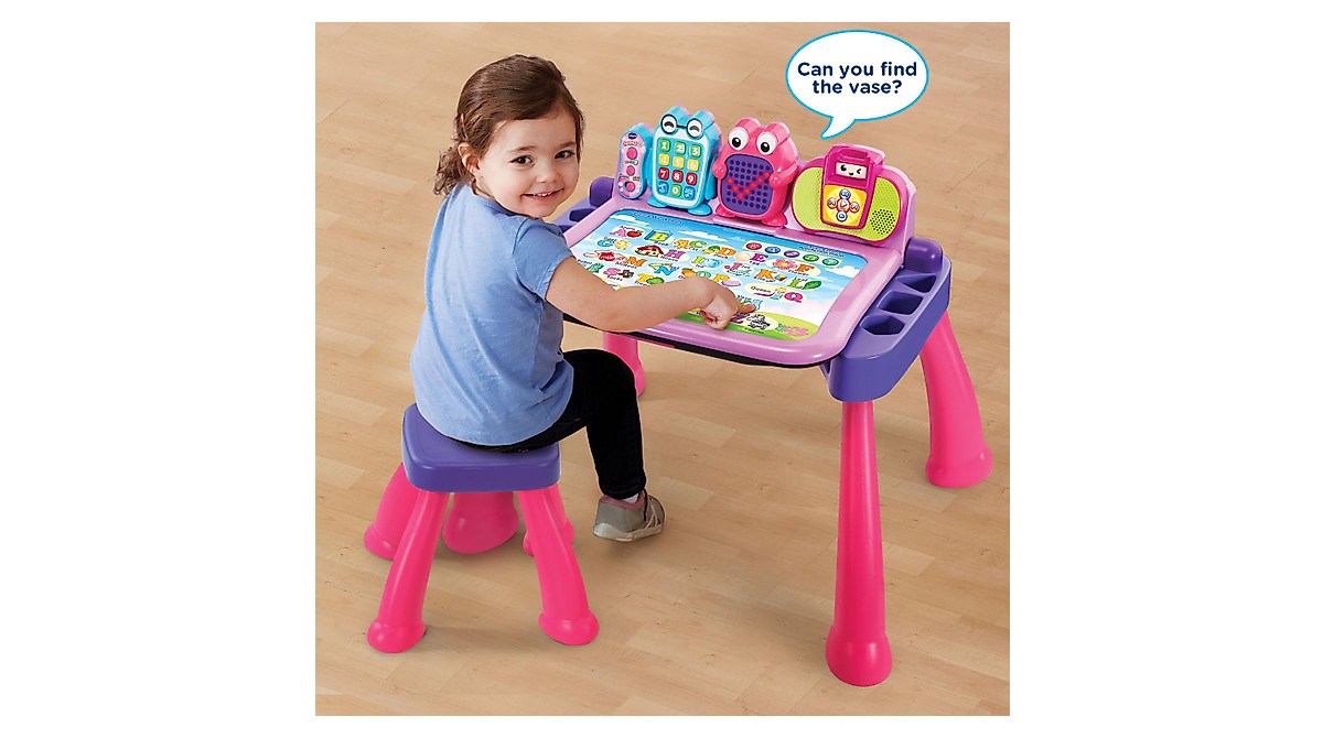 VTech Touch and Learn Activity Desk Deluxe - Pink