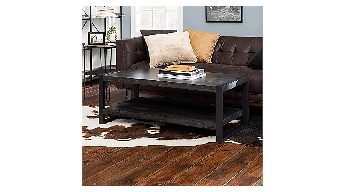 Walker Edison Industrial Coffee Table - Stylish & Durable
