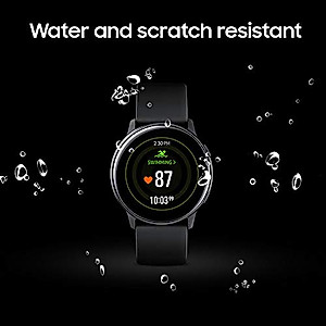 SAMSUNG Galaxy Watch Active (40MM, GPS, Bluetooth) Smart Watch with Fitness Tracking, and Sleep Analysis - Rose Gold (US Version)