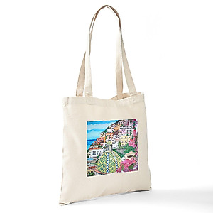 CafePress Positano, Italy Tote Bag Canvas Tote Shopping Bag