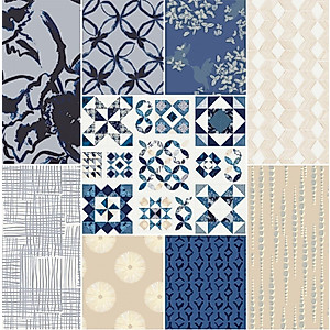 Riley Blake Designs Riley Blake Watermark Fat Quarter Bundles 24pcs, Multi Yard