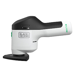 BLACK+DECKER REVIVA 12V MAX Cordless Detail Sander, White