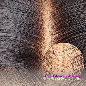Myshinywigs Bleached Knots 5x5 Real HD Lace Closure Skinlike Straight Human Hair Closure Pre Plucked with Baby Hair Brazilian Virgin Thin Invisible 5x5 Lace Closure Serrated Edge 14 Inch Closure Only