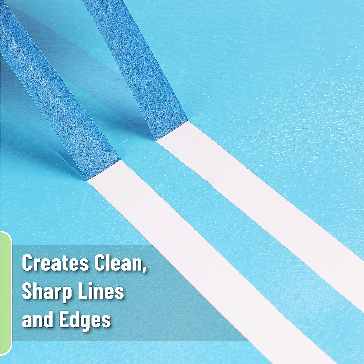 Bates- Painters Tape, 0.7 inch Paint Tape, 3 Pack of Painter Tape, Painting Tape, Masking Tape, Blue Masking Tape, Painting Supplies, Wall Safe Tape, Paint Tape, Blue Painter Tape, Tape for Drop Cloth