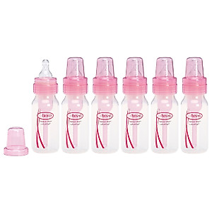 Dr. Brown's Baby Bottles - Pink Bottles 4 Oz. 6 Pack