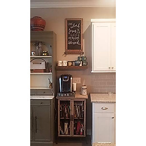 Joel's Antiques & Reclaimed Decor 2" x 8" Rustic/Contemporary, Mountable Floating Shelf (Medium Brown, 24" Set of Two)