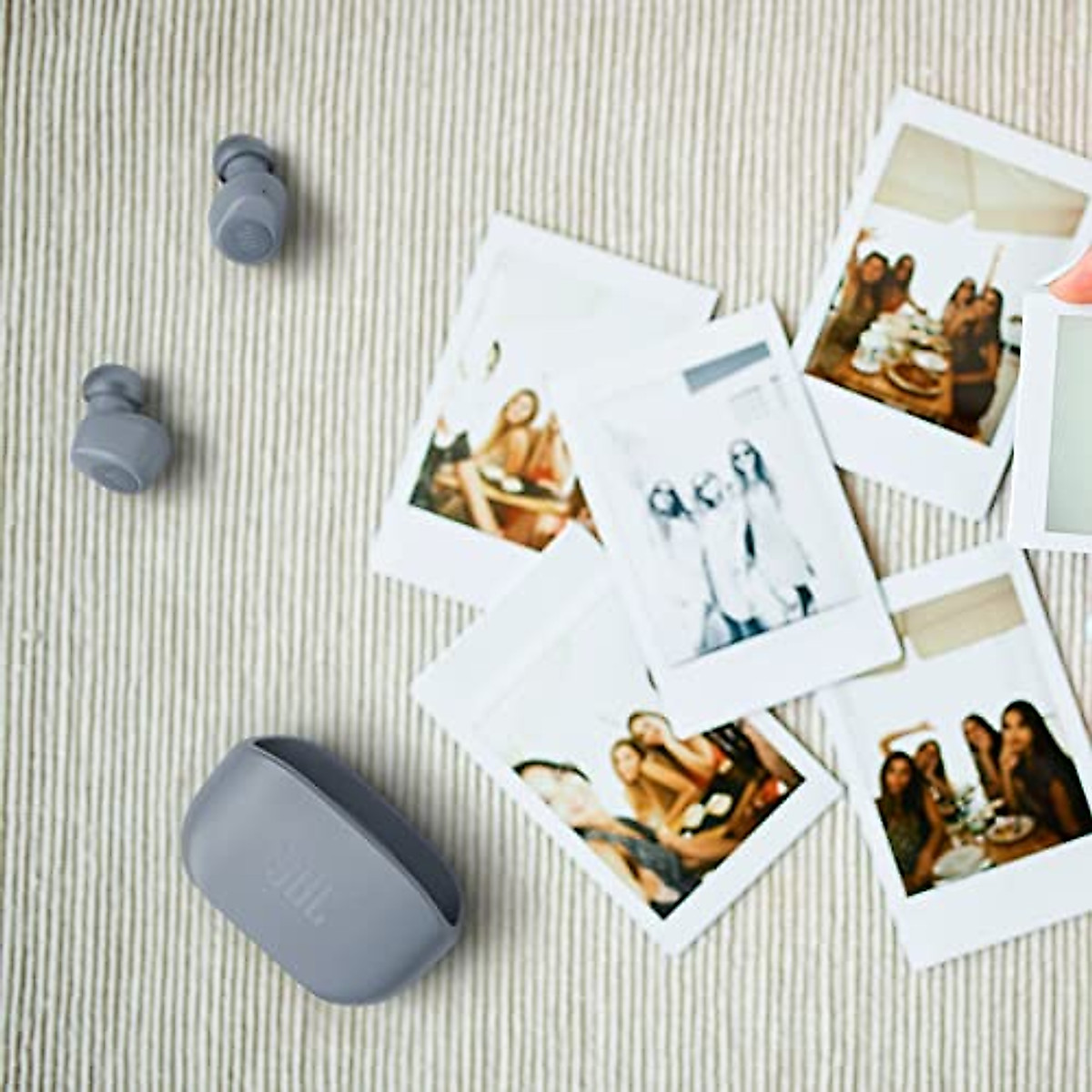 JBL VIBE 100 TWS - True Wireless In-Ear Headphones - Blue (Renewed)