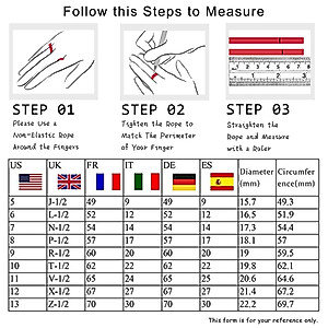 SAILIMUE 6 Pcs 6/8 MM Black Spinner Rings for Men Women Stainless Steel Fidget Ring Anxiety Stress Relieving Cool Chain Fashion Ring Set Wedding Promise Band Rings Size 08