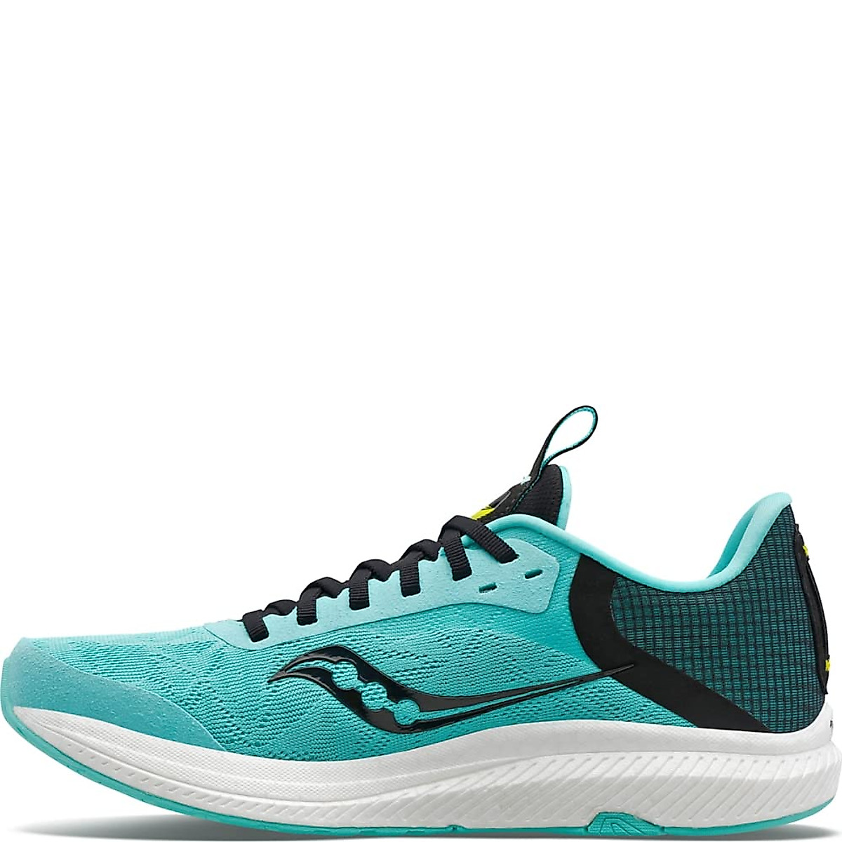 Saucony Women's Freedom 5 Running Shoe, Cool Mint/Acid, 8