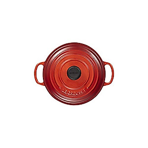 Le Creuset of America Enameled Dutch Oven, 2.75 qt, Cerise