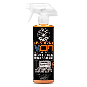 Chemical Guys WAC_808_16 Hybrid V7 Optical Select High Gloss Spray Sealant & Quick Detailer (Safe for All Finishes Including Ceramic Coatings), 16 fl oz, Orange Scent