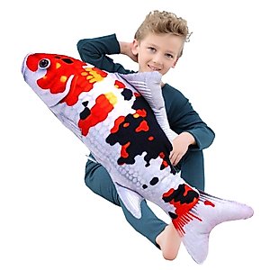 XIYUAN Simulation Fish Plush Toy/Toy Pillow/Stuffed Animal Toy, Used for Home Decoration Gifts, (31.5 inches / 80 cm) Toy Pillow