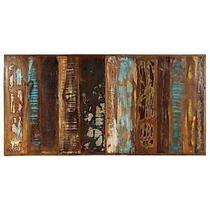 YAFF Dining Table 63"x31.5"x29.5" Solid Reclaimed Wood-7435