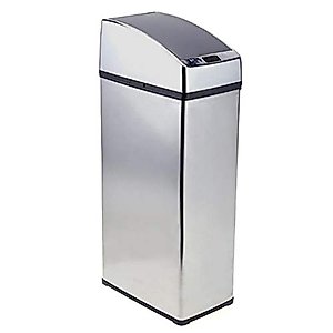 WPYYI 3/4/6L Automatic IR Smart Sensor Dustbin Trash Can Induction Household Waste Bin ( Size : 4L )