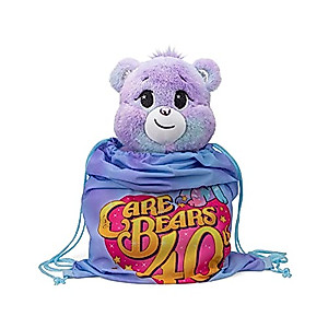 Care Bears Care-a-Lot Bear, 40th Anniversary Slumber Party Set - Amazon Exclusive