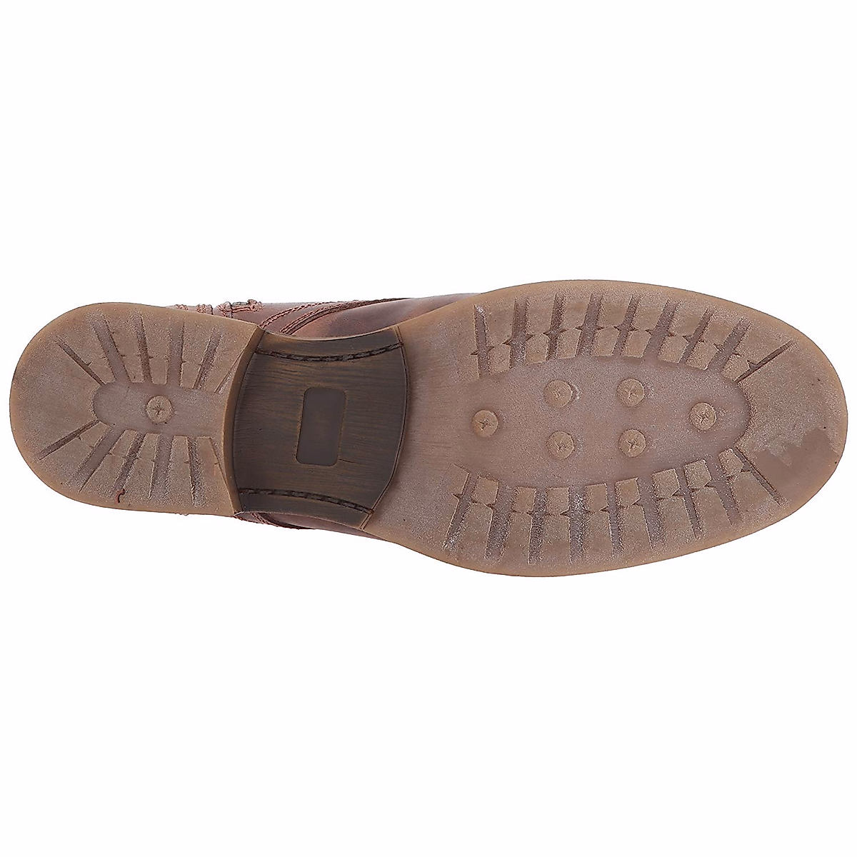 Steve Madden Men's Troopah-C Combat Boot, Brown Leather, 9.5