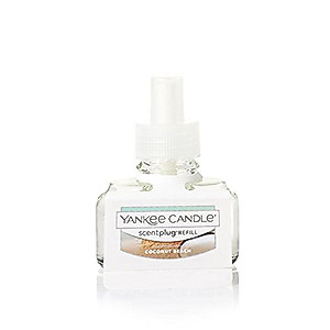 Yankee Candle Coconut Beach Scent Plug Refill, Fresh Scent