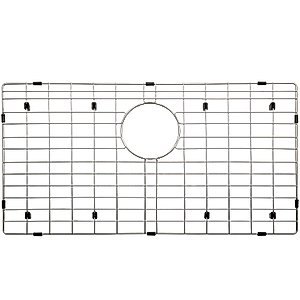 Serene Valley 27-9/16" x 14-9/16" Sink Protector, Rear Drain with Corner Radius 3/16", Sink Grid NLW2815R