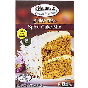Namaste Foods, Gluten Free Spice Cake Mix, 26-Ounce Bags (Pack of 3)