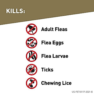 Frontline Gold Flea & Tick Treatment for Medium Dogs Up to 23 to 44 lbs. Pack of 3