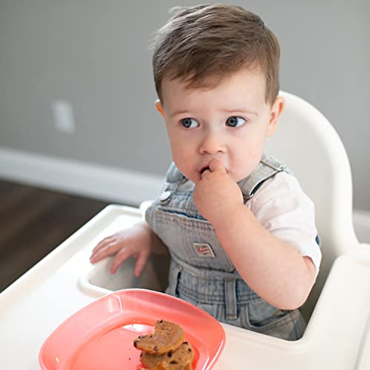 Dr. Brown's Stackable Plate Set for Toddlers and Babies, BPA Free - 3-Pack, 4m+