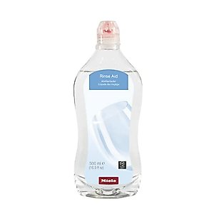 Miele Original Dishwasher Rinse Aid, for Optimal Drying and Sparkling Finish with Glass Protection Formula, 17 oz