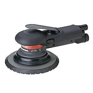 Ingersoll Rand 4151 Random Orbital Air Sander, 3/16" Orbit, 6" Vinyl Pad, 12,000 RPM, 0.2 HP