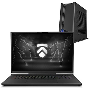 Eluktronics MECH 17 GP Liquid Cooled Gaming Laptop: AMD Ryzen 9 6900HX, NVIDIA RTX 3080, 17" 16:10 240Hz QHD G-SYNC Display, Cherry Keyboard, 99WHr Battery, 1TB PCIe Gen 4 SSD, 32GB DDR5 RAM LPP