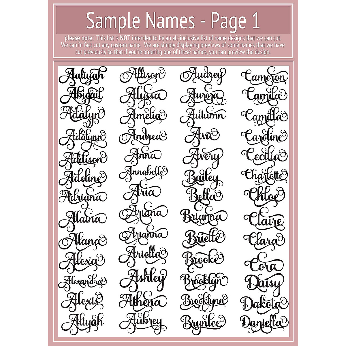 Custom Girls Name Nursery Wooden Sign, Sophia Font Personalized Nursery Decor, New Baby Gift, First Name Wood Cutout, Personalized Kids Room Sign Decor