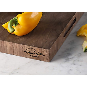 Cangshan | Thomas Keller Signature Collection Walnut End-Grain Cutting Board,12 x 18 x 1.5", Crafted in USA