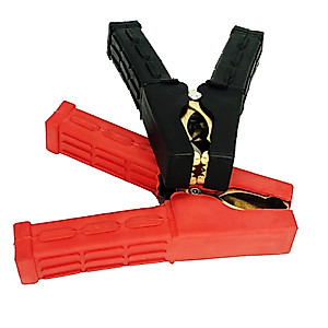 Jumper Cable Battery Clamps Crocodile Clamp brass Clamps 100A/800A/1500A Car Battery Charger Clamps Power Replacement Battery Alligator Clips Jumper Cables Clamp-S（100-500A）