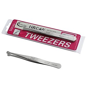 SZELES Vetus Tweezer Non-magnetic Stainless Steel Round Tip 33A-SA