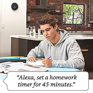 Echo Wall Clock - see timers at a glance - requires compatible Echo device