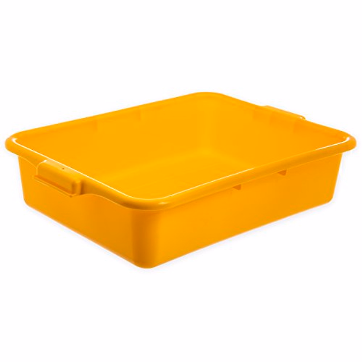 CFS N4401004 Comfort Curve Ergonomic Wash Basin Tote Box, 5" Deep, Yellow