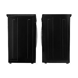 Equator Compact Washer 1.6cf/15lbs PET CYCLE 15 Programs 110V in Black