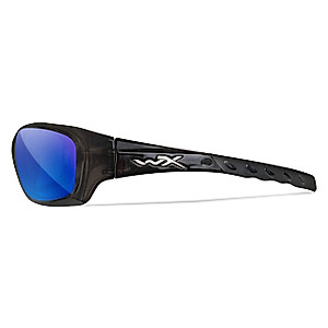 Wiley X Wx Gravitylenses Polarised Sunglasses, Captivate Polarized Blue Mirror, One Size