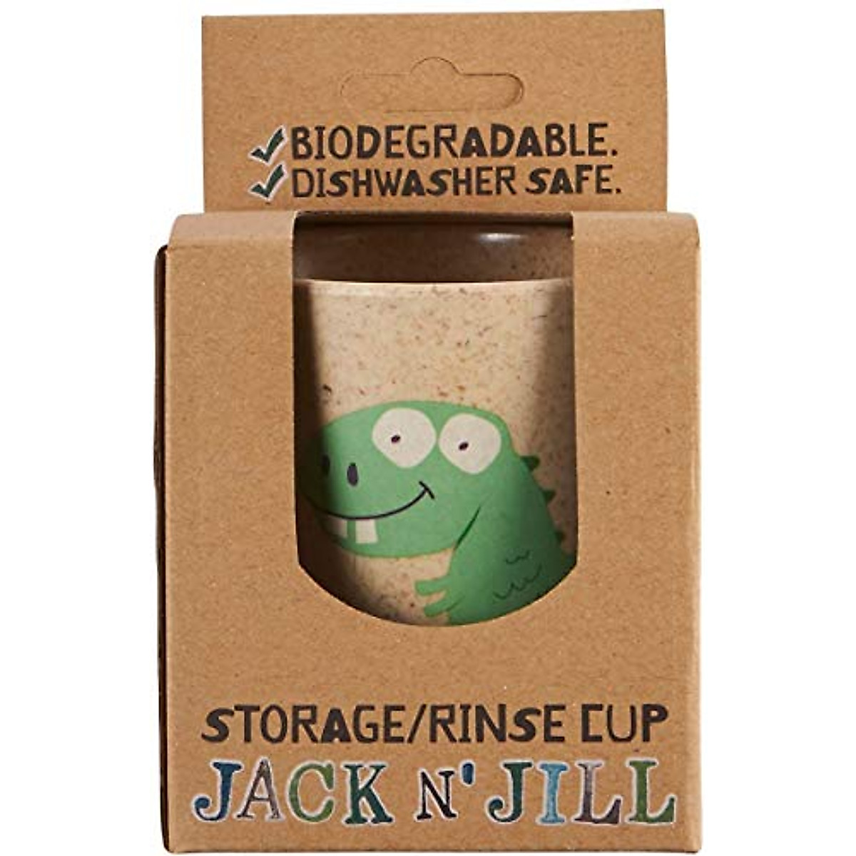 Jack N' Jill Rinse/Storage Cup - Dino