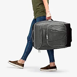 ebags ebags Mother Lode 21 Inches Carry-On Rolling Duffel - Luggage (Heathered Graphite)