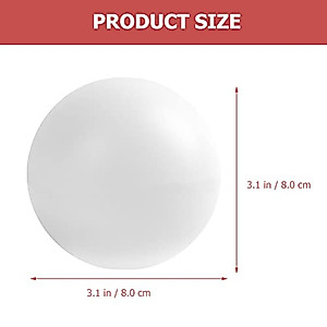 Angoily Pool Decor 8Pcs Floating Pool Lights LED Pool Ball Lights Light Up Pool Balls Float or in Pool Garden Patio Party Outdoor Garden Decoration