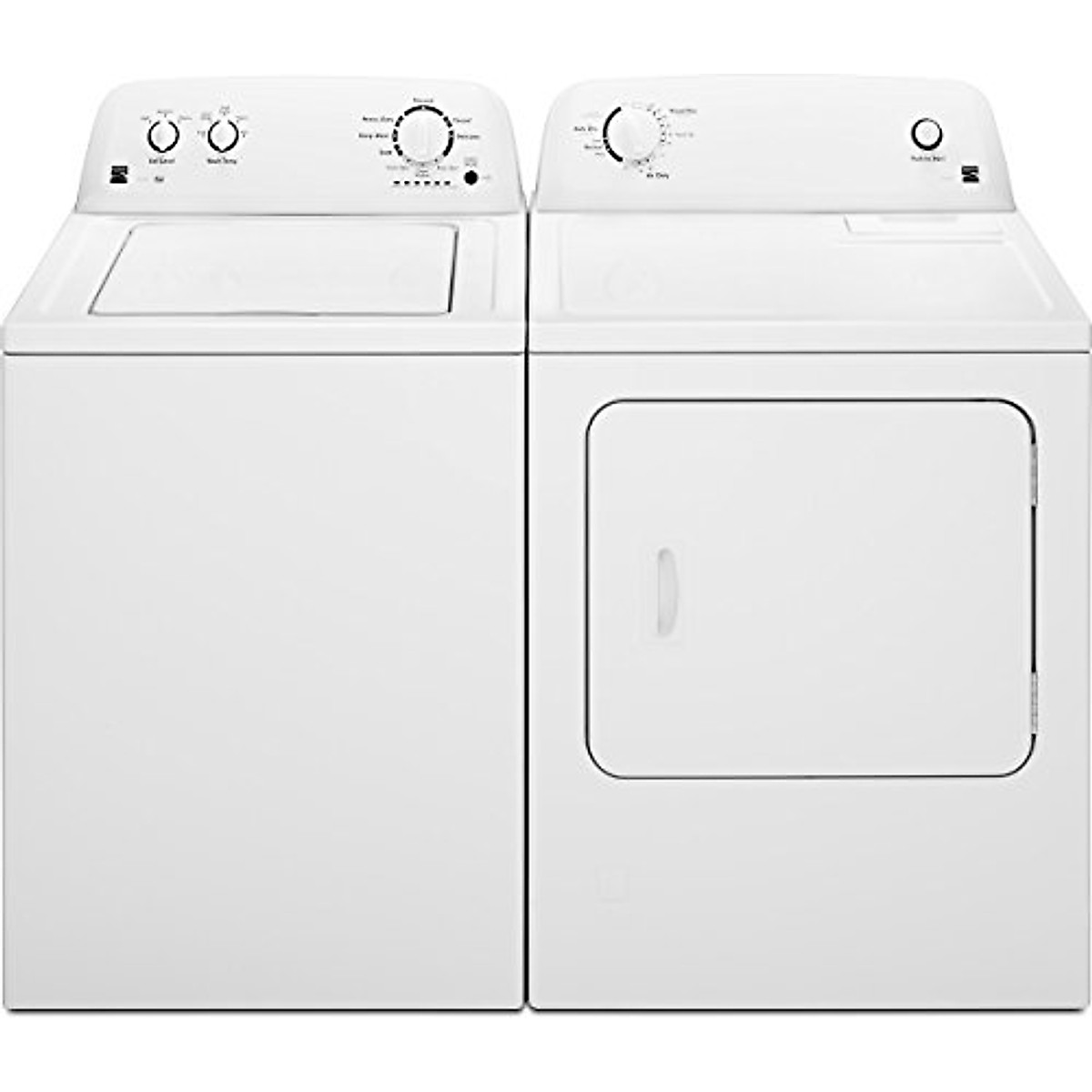 Kenmore Electric Dryer with Wrinkle Guard and Auto Dry, Electric Laundry Drying Machine 6.5 cu. Ft. Capacity White