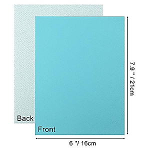 SGHUO 30pcs Leather Earring Making Kit Include 4 Kinds of Faux Leather Sheet and Tools for Earrings Craft Making Supplies