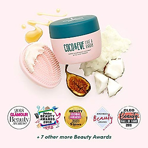 Coco & Eve Like a Virgin Hair Masque - Coconut & Fig Hair Mask for Dry Damaged hair with Shea Butter & Argan Oil for Hair Repair & Hydration | Deep Conditioning Mask Hair Treatment