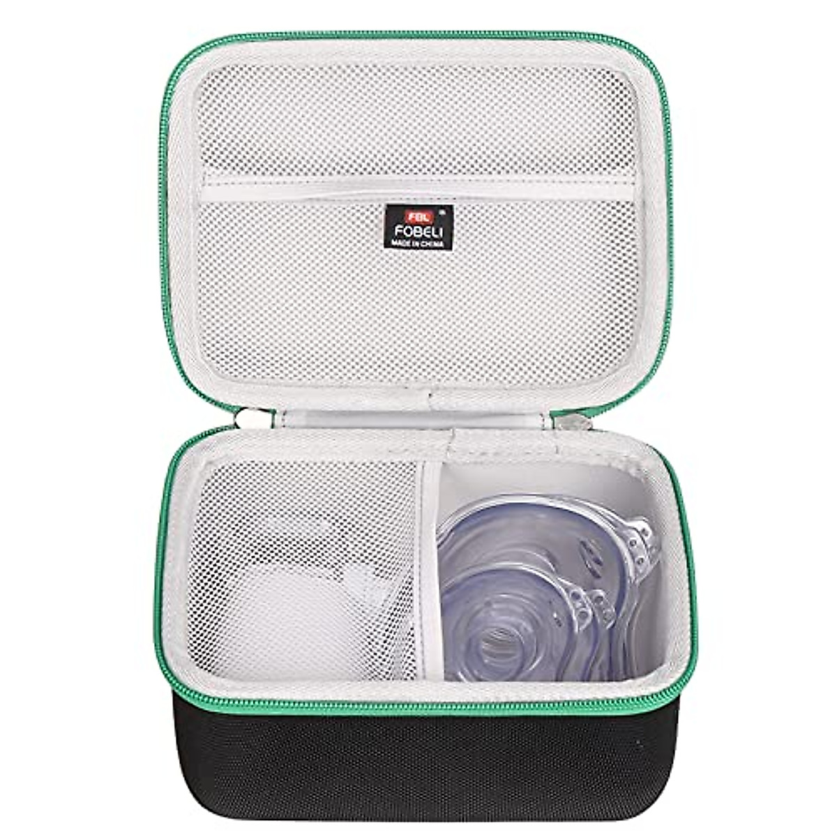 FBLFOBELI Portable Travel Carrying Case for Nebulizer, Handheld Personal Steam Inhalers Nebulizer Machine Storage Bag (Case Only)