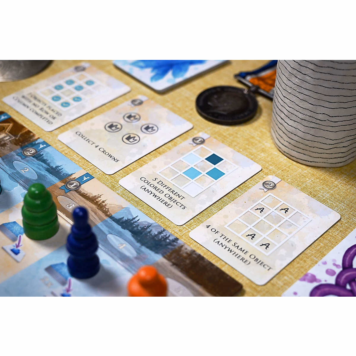 Pencil First Games The Whatnot Cabinet Board Game – A Nature-Themed Game of Collecting Intriguing Objects by Pencil First Games for 1-4 Players