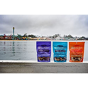 Harmony Trail Mix Variety Pack with 13-Oz. Mega Mountain, 10-Oz. Colossal Keto, and 10-Oz. Amped Omega-3 Trail Mix