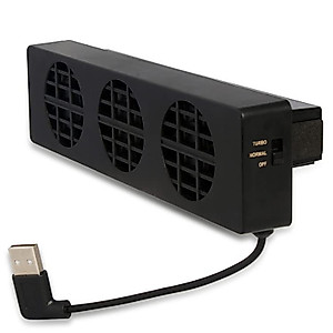 Bewinner Cooling Fan for Nintendo Switch, USB Cooling Fan Base Stand Dock with 3 Cooling Fans Cooler Holder Bracket for Nintendo Switch Game Console, External Cooling Fan