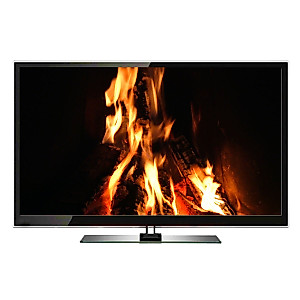 Fireplace DVD - Fireplace XXL - Filmed in HD - 2 DVD Set with Double Extra Long Fires with Burning Wood Sounds